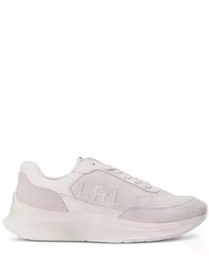 Ralph Lauren Leather And Suede Sneakers