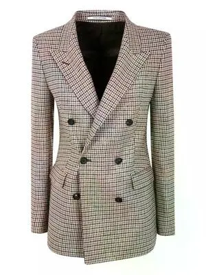 Tagliatore Houndstooth Double-breasted Blazer