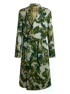 Etro Jacquard Robe Coat