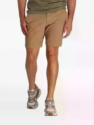 BOSS Flat-front Cotton Shorts