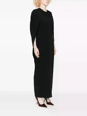 Alberta Ferretti Halter-neck Midi Dress
