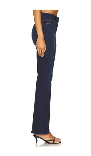 Paige High Rise Laurel Canyon Bootcut Jeans - Blue