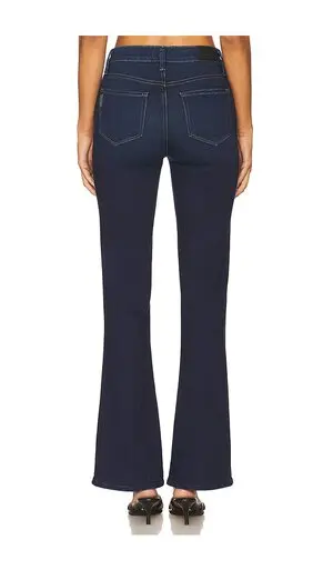 Paige High Rise Laurel Canyon Bootcut Jeans - Blue