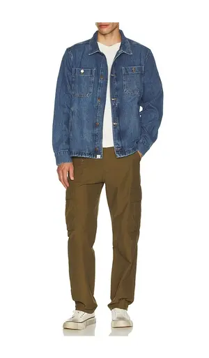 Marine Layer Patrick Denim Overshirt In . Also