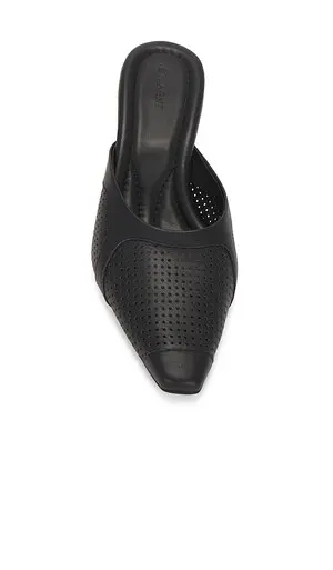 ST. AGNI Perforated Heel Mules