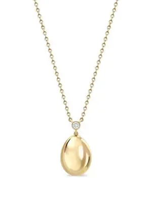 Faberge 18k Yellow Diamond Pendant - Gold