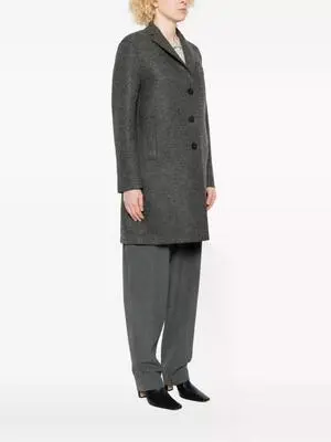 Harris Wharf London Button-front Coat