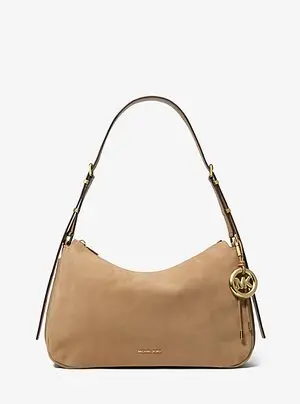 Michael Kors Nolita Medium Nubuck Convertible Shoulder Bag