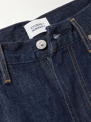 Citizens Of Humanity Miro Mid-rise Barrel Leg Jeans - Blue