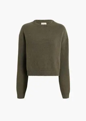 Khaite Milo Cashmere Sweater - Pine