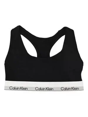 Calvin Klein Racerback Bralette - Black