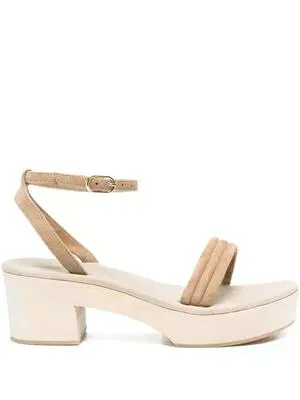 ANNE THOMAS Ankle-strap Platform Sandals