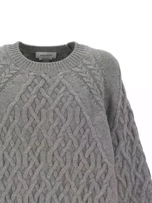 Alexander McQueen Cable-knit Wool Sweater