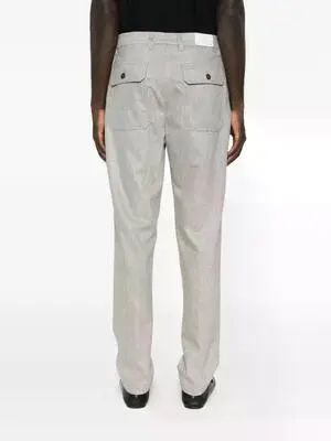 Eleventy Pleated-front Trousers