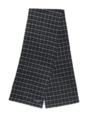 MFPEN Checked Wool Scarf