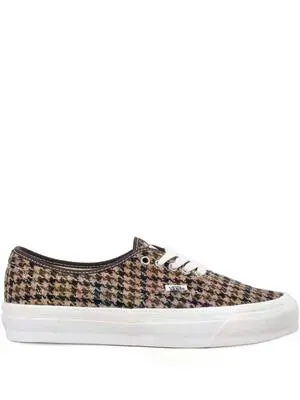 VANS Lx Authentic 44 Houndstooth-pattern Sneakers - Brown