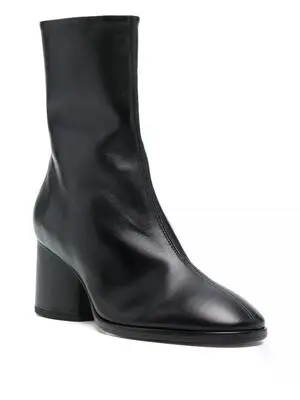 AeydĒ 65mm Leather Ankle Boots