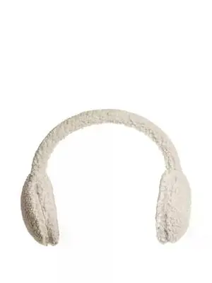 PARAJUMPERS Sherpa Earmuffs - White