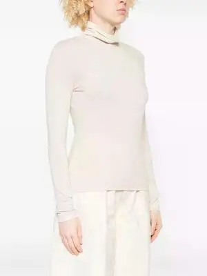 Marc O'polo Long-sleeve Turtleneck T-shirt - Neutrals