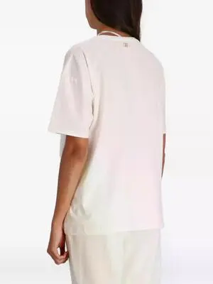 Liu Jo Cotton T-shirt With Drawstring Detail