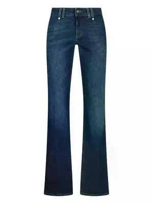 Liu Jo Logo-patch Bootcut Jeans
