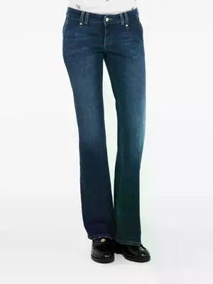 Liu Jo Logo-patch Bootcut Jeans