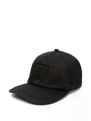 Thom Browne Logo-patch Baseball Cap - 001 Black