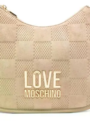 Moschino Quilted Shoulder Bag - Neutrals