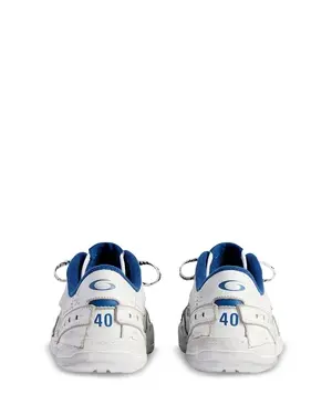 Balenciaga Hamptons Lace Up Sneakers - Blanc Multi