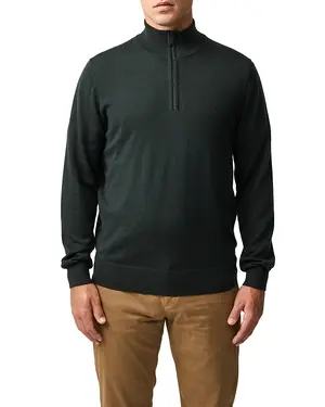 Rodd & Gunn Nobles Merino Wool Sweater - Forest