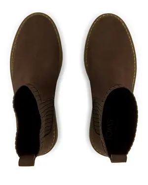 Toms Millie Chelsea Boots - Dark Brown
