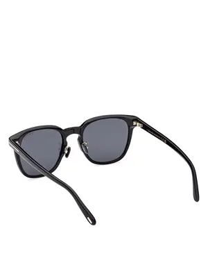 TOM FORD Round Frame Sunglasses 53mm