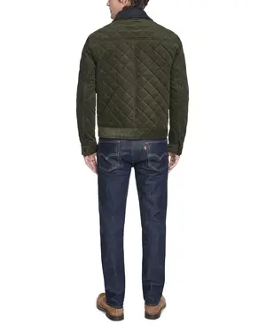 Cole Haan Quilted Corduroy Jacket