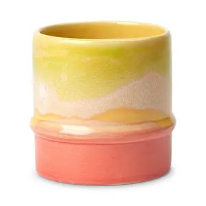ROSENDAHL Poppery Mug - Yellow/pink