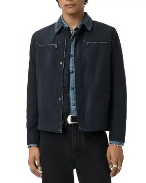 John Varvatos Calvin Waxed Cotton Work Jacket