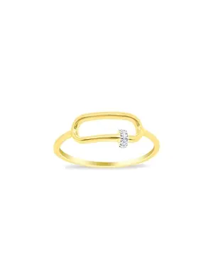 Meira T 14k Yellow Diamond Ring - Gold