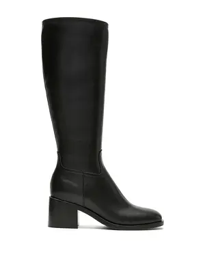 La Canadienne Leather Knee High Boots - Black