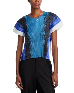 Issey Miyake Short Sleeve Kaftans Tunics