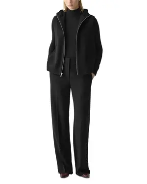 Theory Hooded Wool And Cashmere Vest