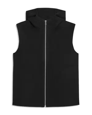 Theory Hooded Wool And Cashmere Vest