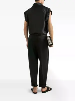 Dolce & Gabbana Hawaii Short-sleeved Shirt - Black