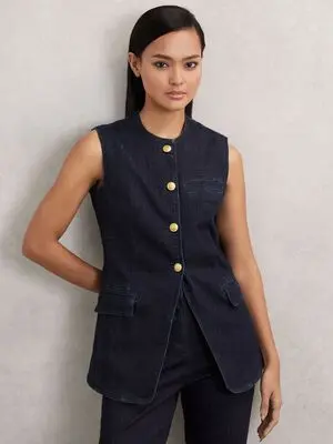 Reiss Collared Vests For Women