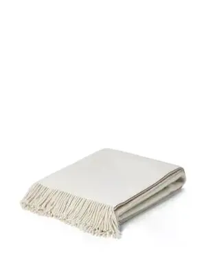 Brunello Cucinelli Fringe Cashmere Throw