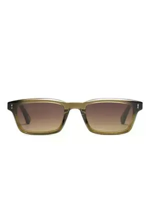 PETER AND MAY Self Exotic Rectangle-frame Sunglasses