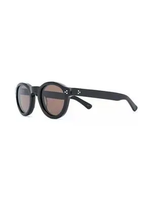 LESCA Gaston Round Sunglasses