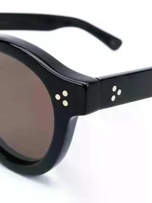 LESCA Gaston Round Sunglasses