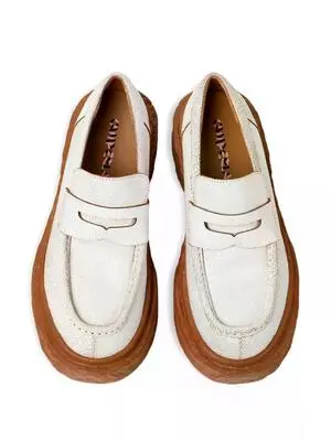 Camper Vamonos Penny Leather Loafers