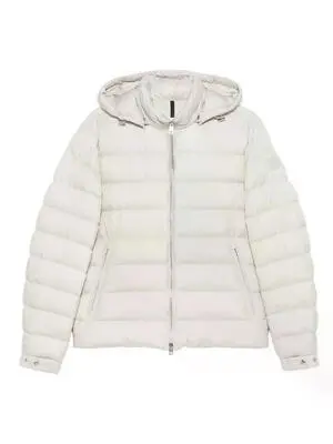 Moncler Arneb Hooded Quilted Jacket - Grey