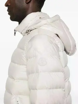 Moncler Arneb Hooded Quilted Jacket - Grey