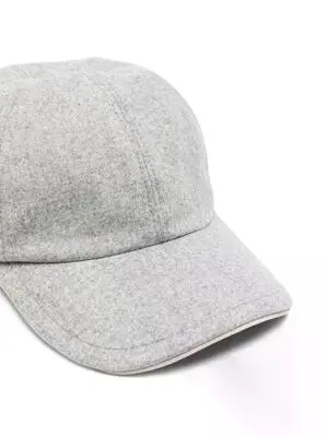 Eleventy Curved-peak Baseball Cap - Grey